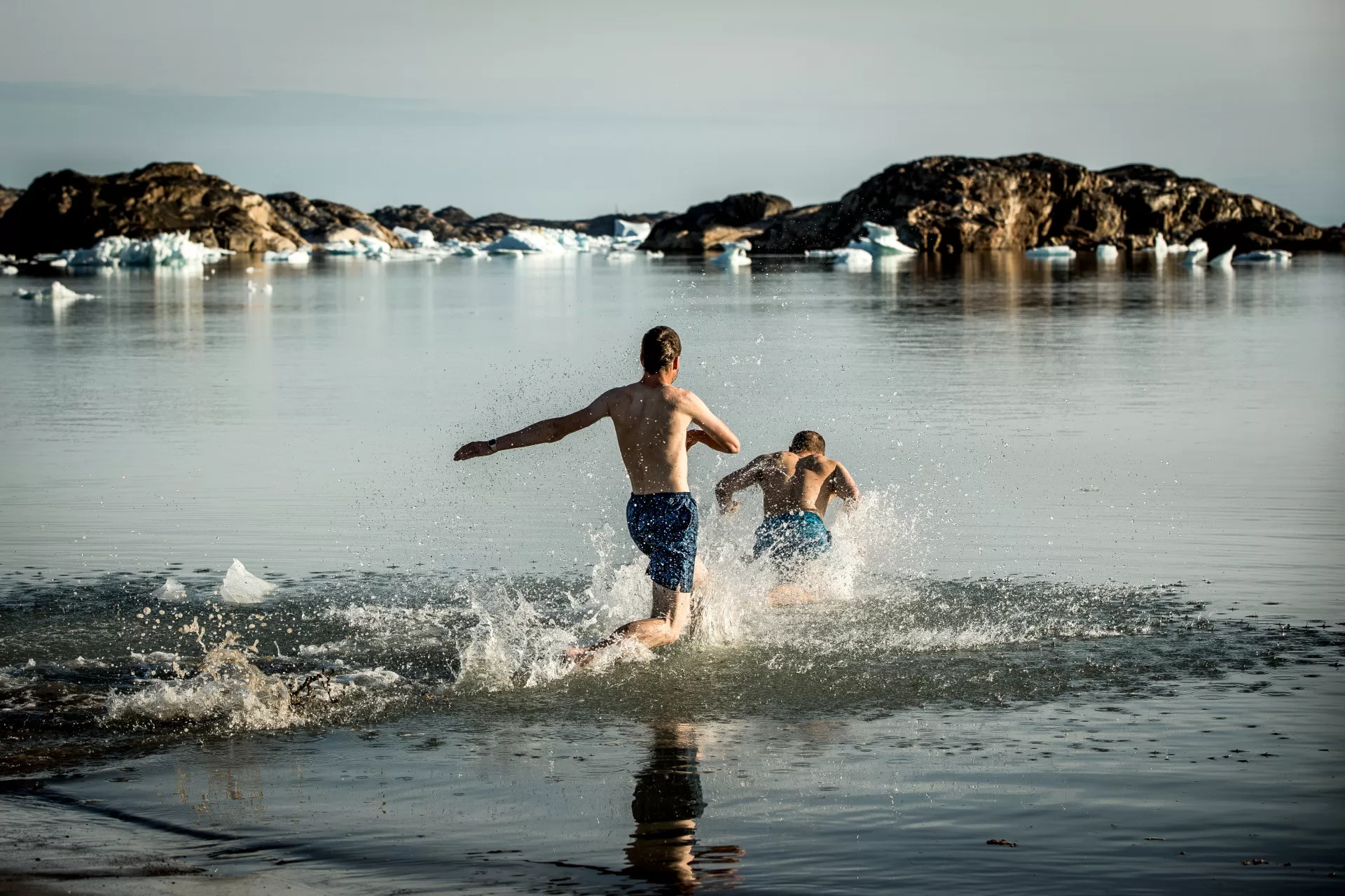 Ice swimming - Destination Diskobay